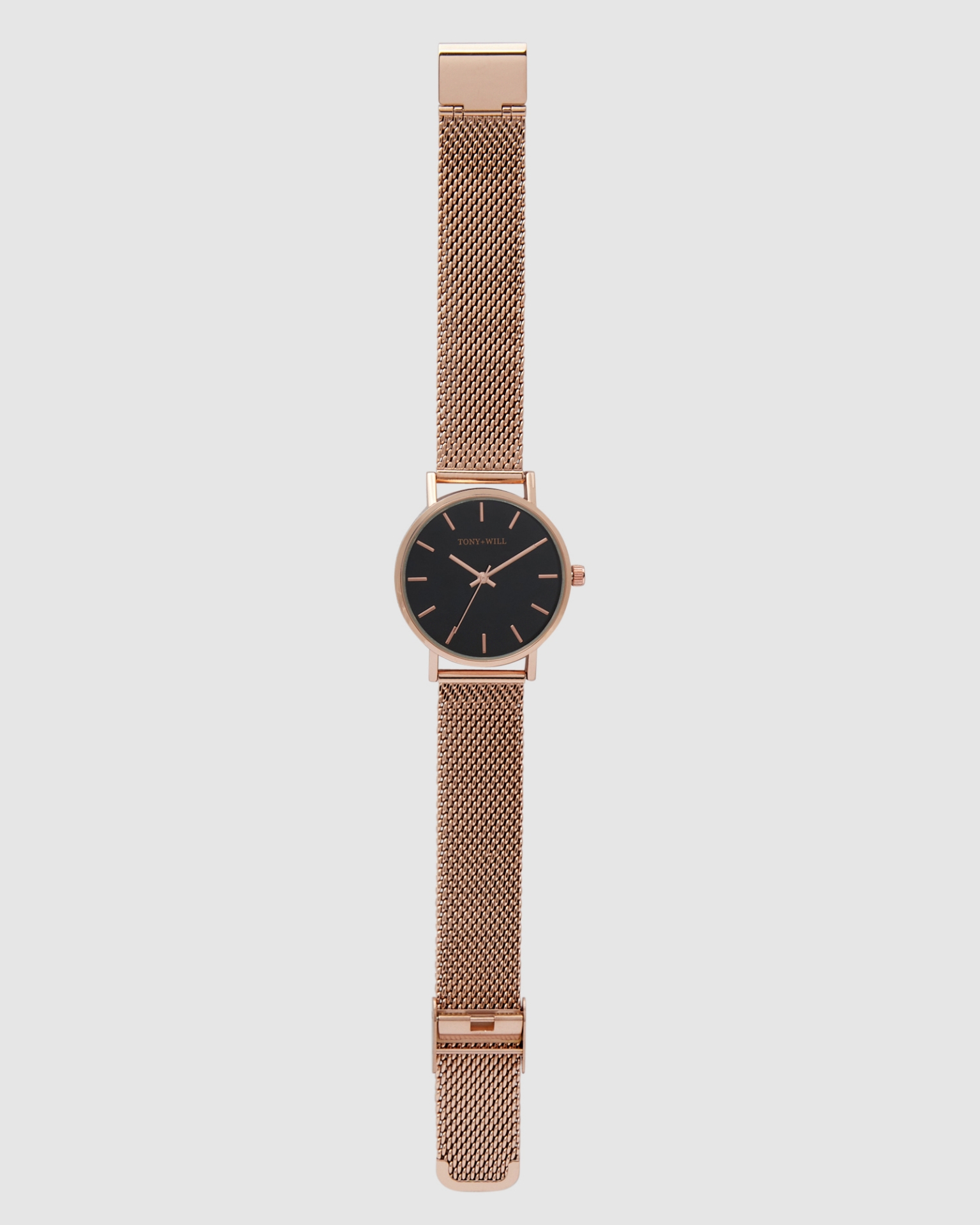 . Small Classic Rose Gold Black Rose Gold