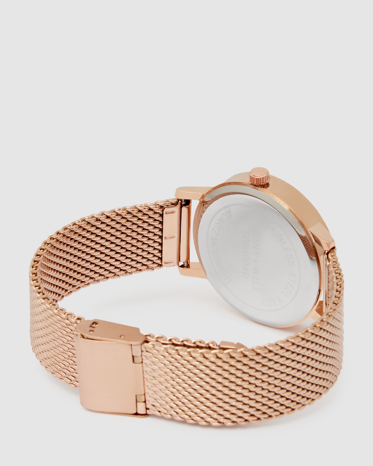 . Small Classic Rose Gold White Rose Gold